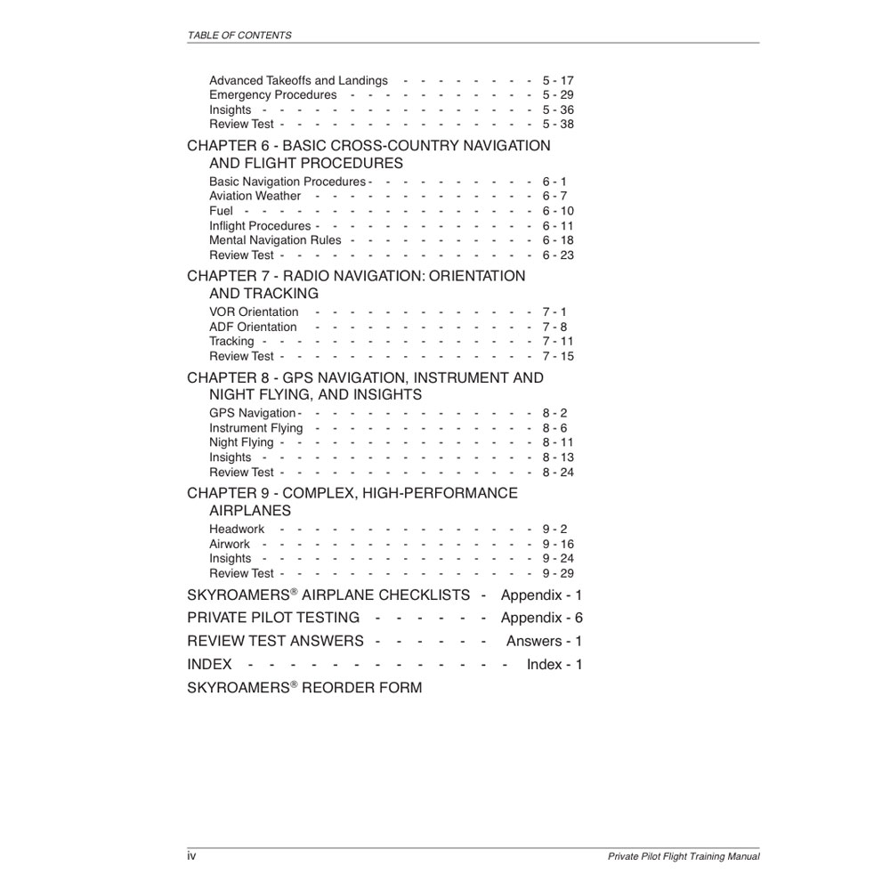 Private Pilot: Flight Training Manual, Second Edition – ProPilot Aviation